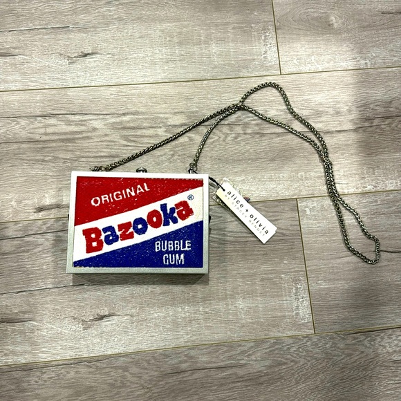 Alice + Olivia | Bags | Alice Olivia Bazooka Beaded Clutch | Poshmark